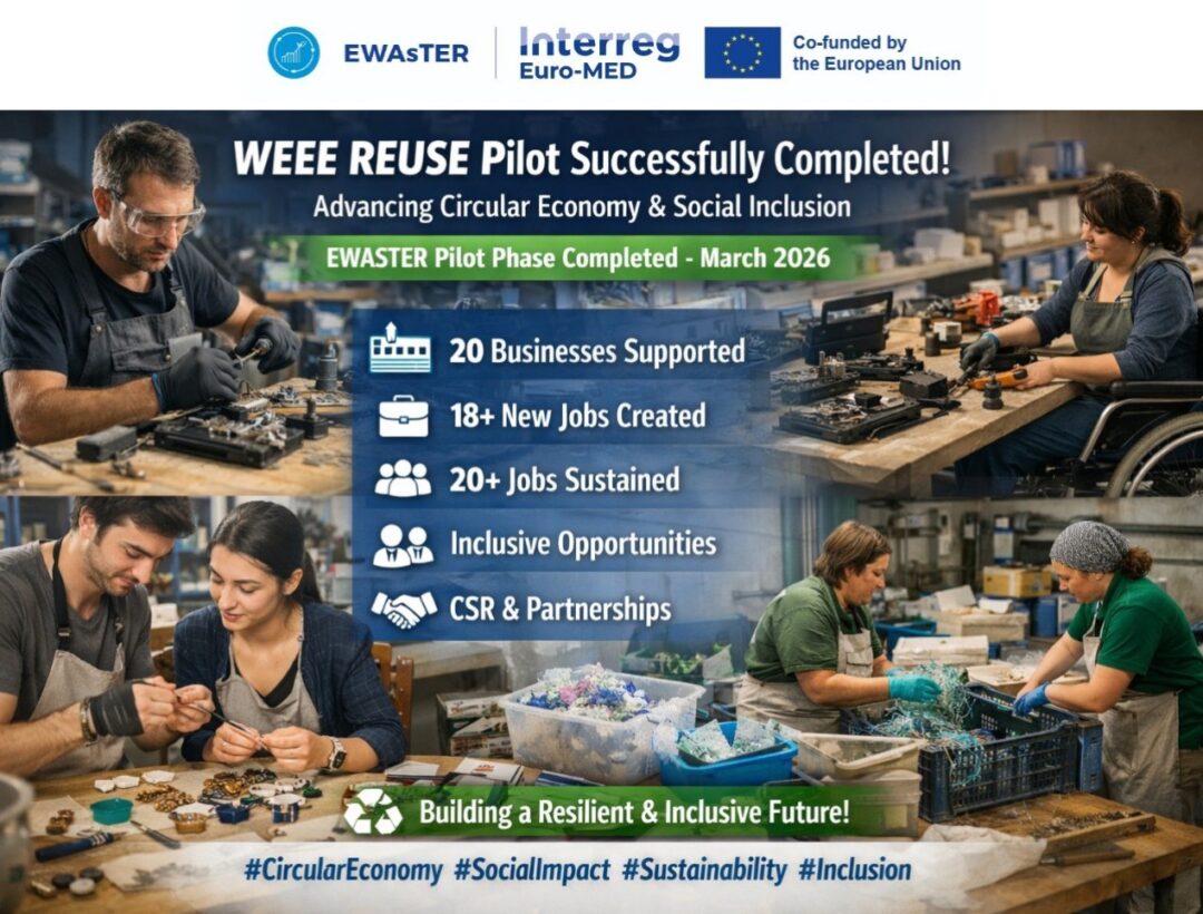 WEEE REUSE pilot action successfully concludes, driving inclusive ...